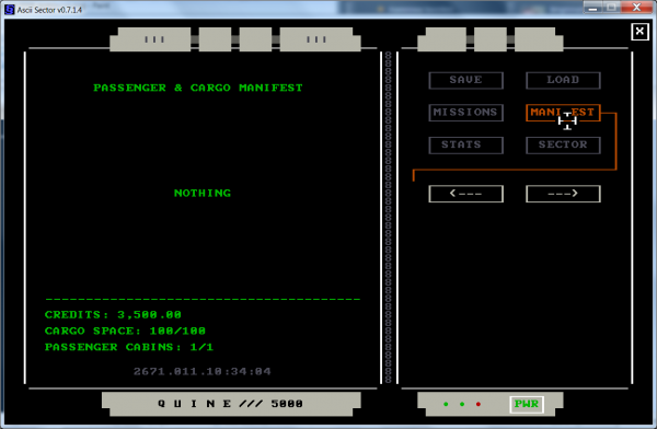 Roguelike Roulette [Spin 1, Slot 3a]: Ascii Sector | deninet.com